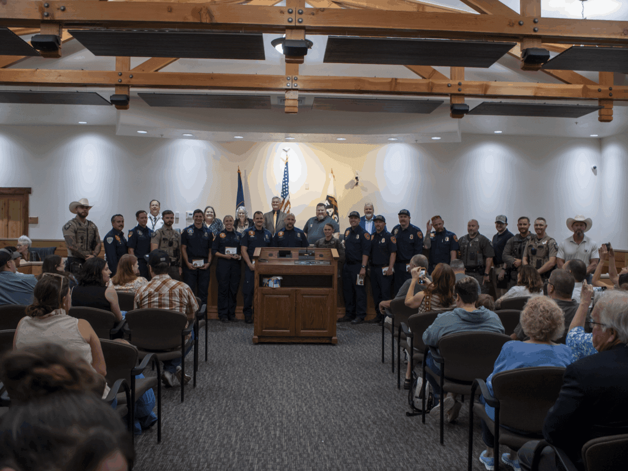 First responders recognized for heroism during condo fire, survivor ...